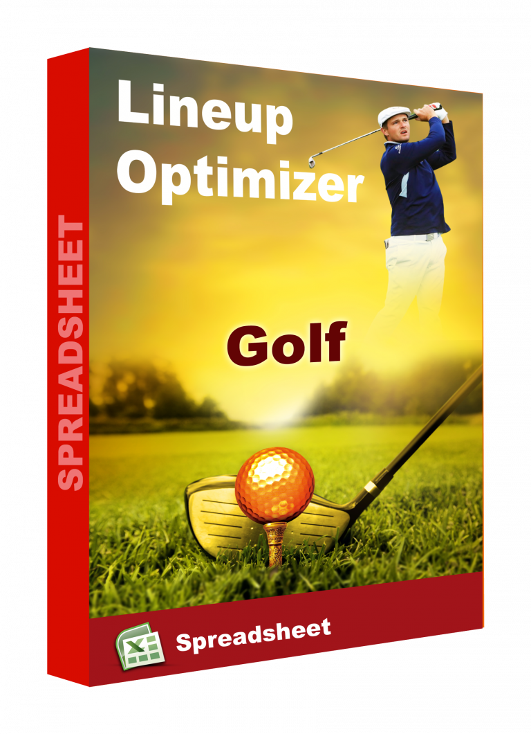Daily Fantasy Golf Analysis Spreadsheet | Optimize Lineups Spreadsheets ...